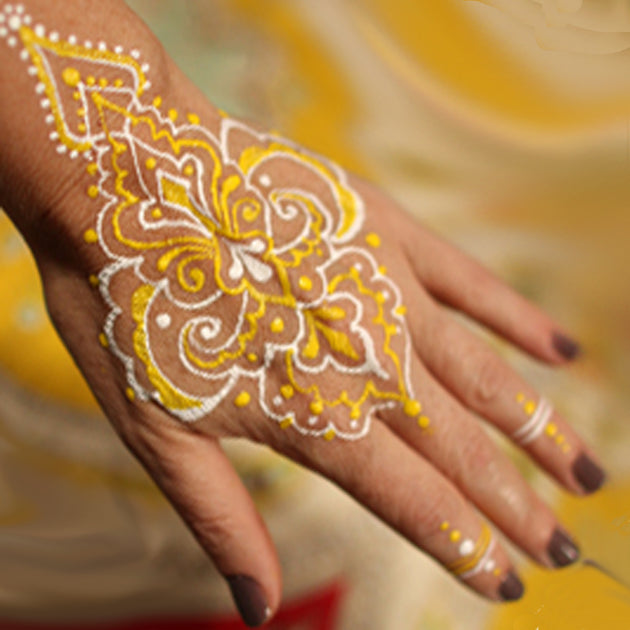 Yellow HennaGlam – Henna Caravan